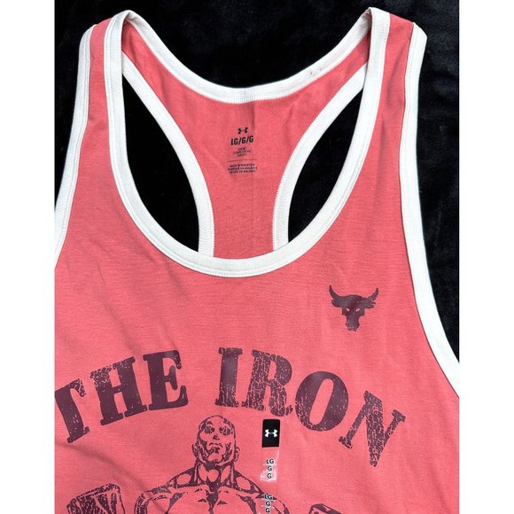 Under Armour | Shirts | Under Armour Project Rock Tank Top Loose Fit ...